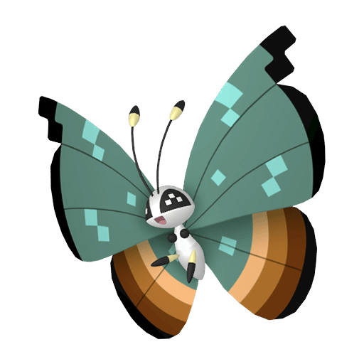 #0666-17 Vivillon-Jungle [Scarlet & Violet]